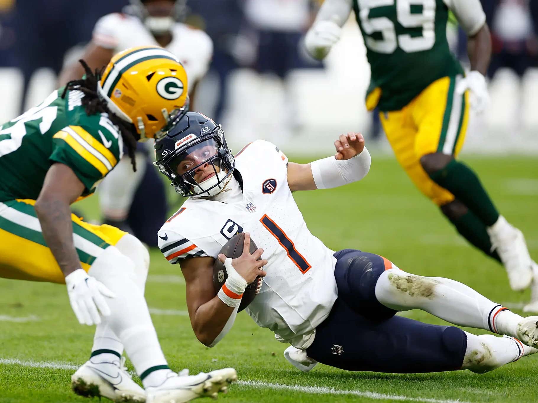 The Packers' Hit On Justin Fields Last Sunday Further Proves My Take ...