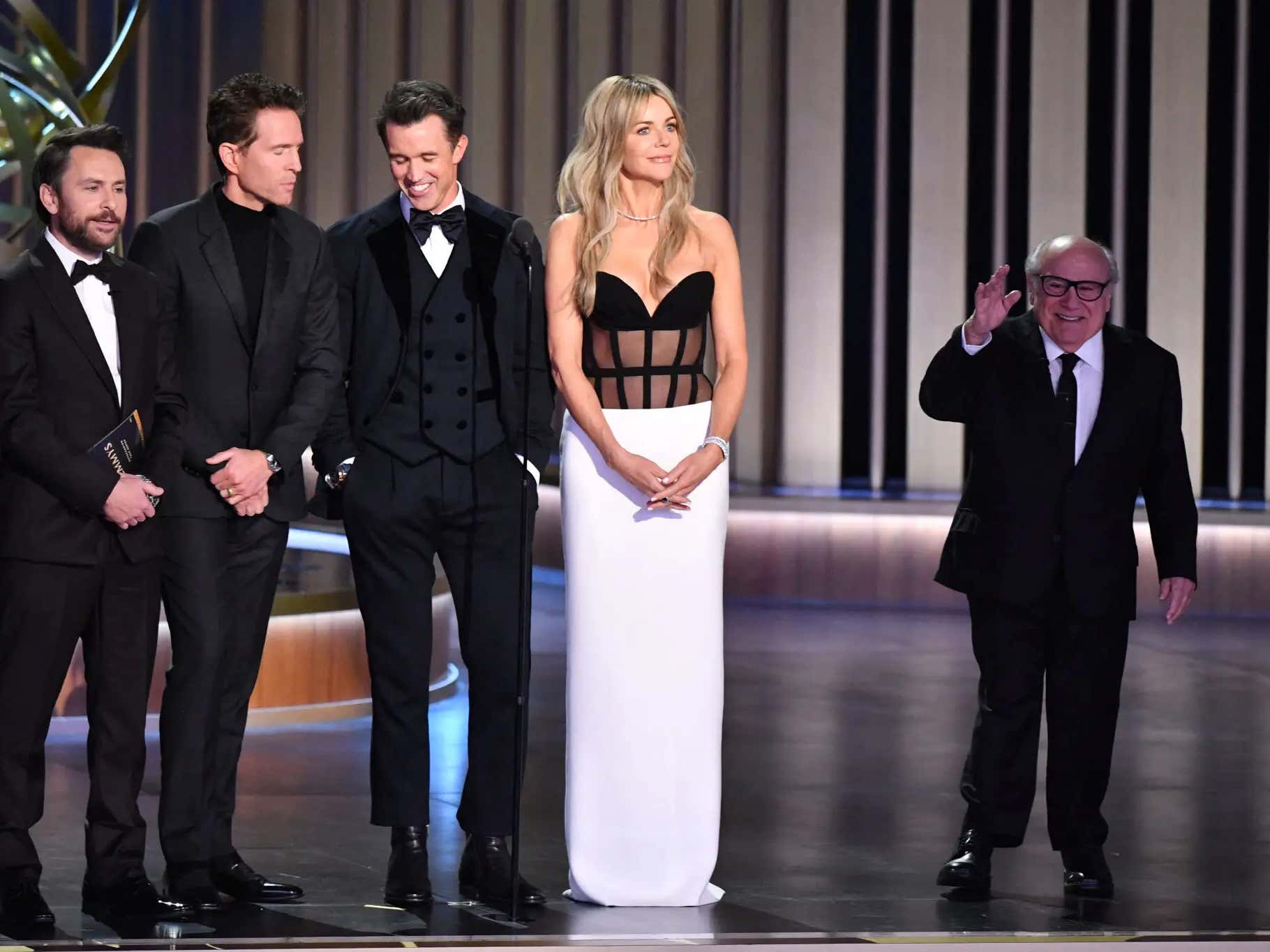 The Cast Of 'It's Always Sunny' Presented At The Emmys For The First ...