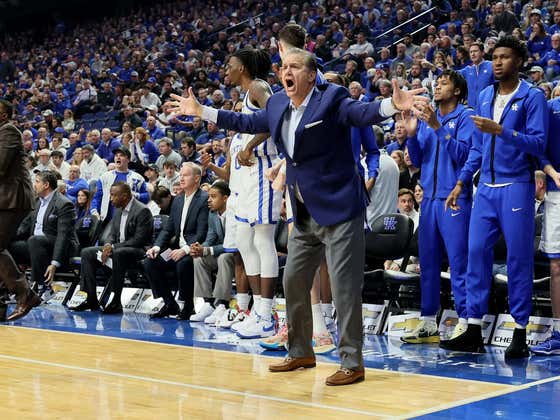 Coach Cal Simply Saying 'This Stinks' After Kentucky Pathetically Blew ...