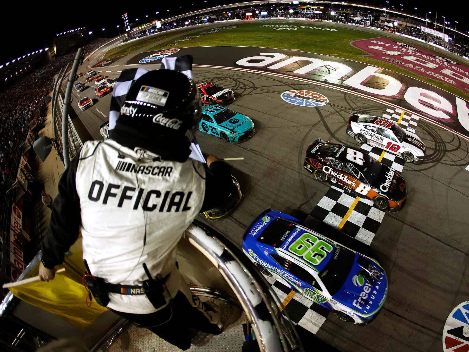 We Just Witnessed One Of The Best NASCAR Finishes Ever | Barstool Sports