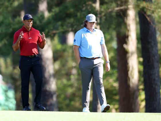 Tiger Woods Was Clearly Testing Neal Shipley By Handing Him A Note On ...