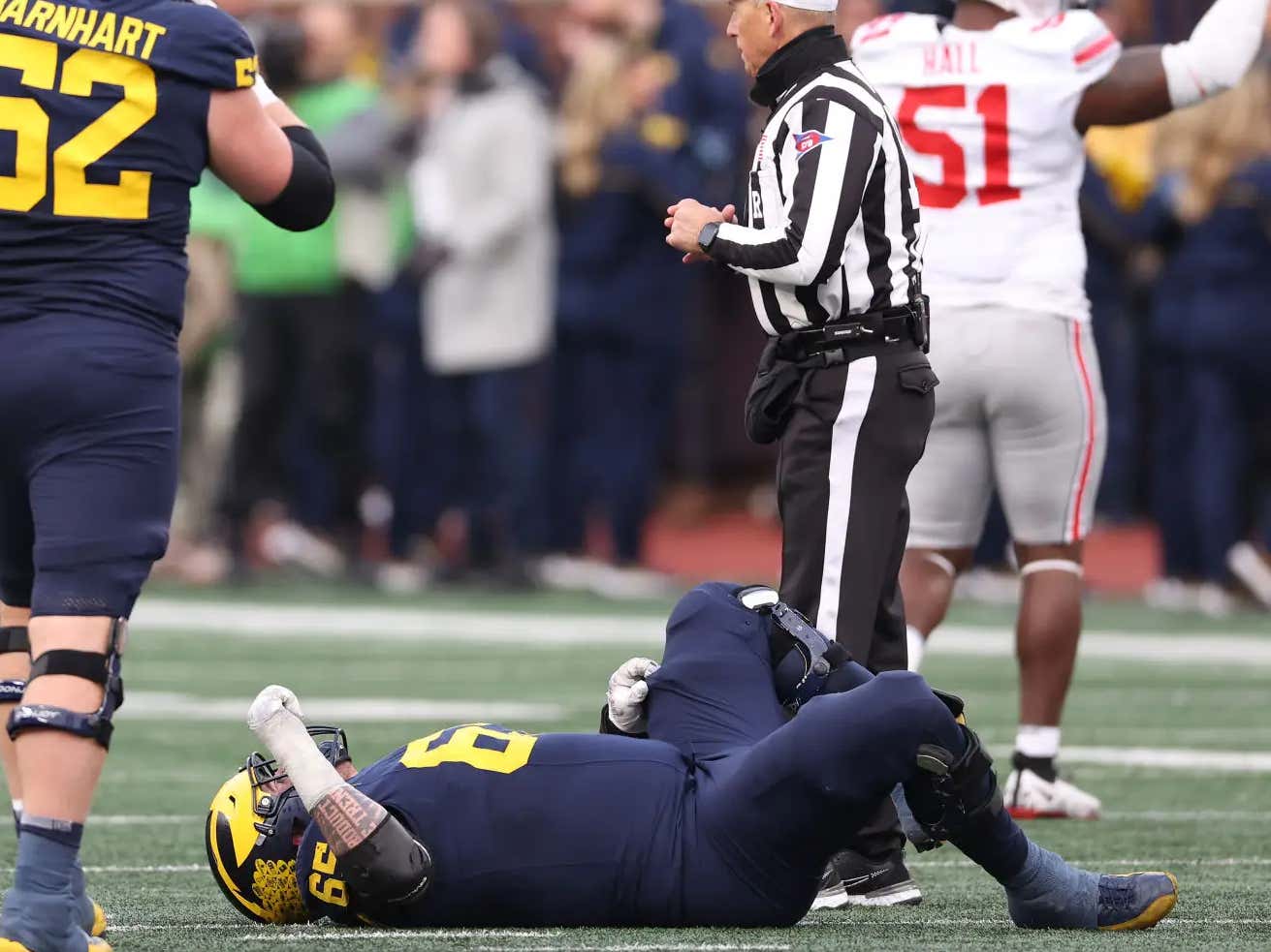 In The Ohio State vs. Michigan Game This Year, Michael Hall Jr ...