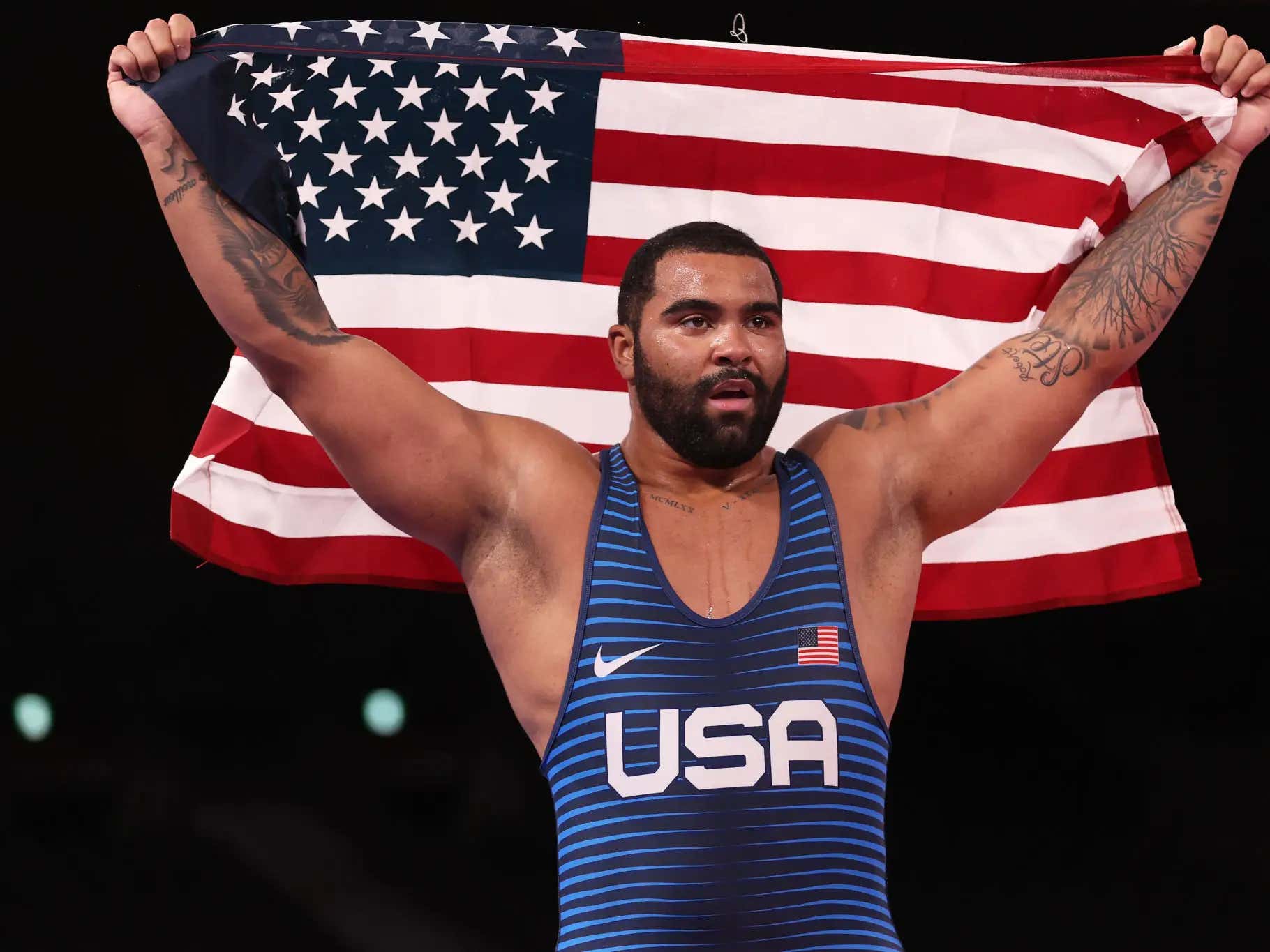 Olympic Gold Medalist Wrestler Gable Steveson Who Had NEVER Put On A ...