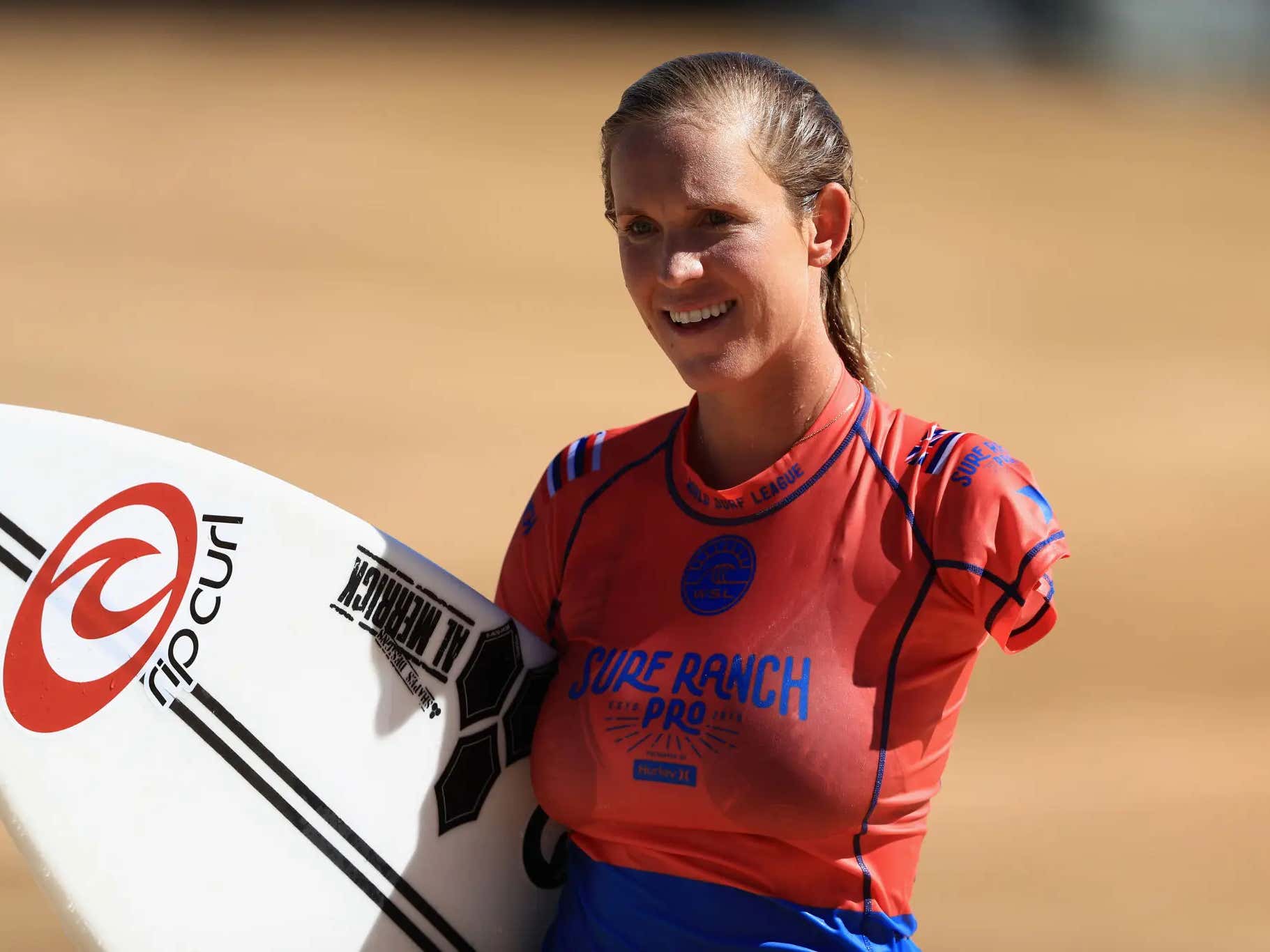 If You Purchase A "Shark Repellent" Band From One-Armed Surfer Bethany ...