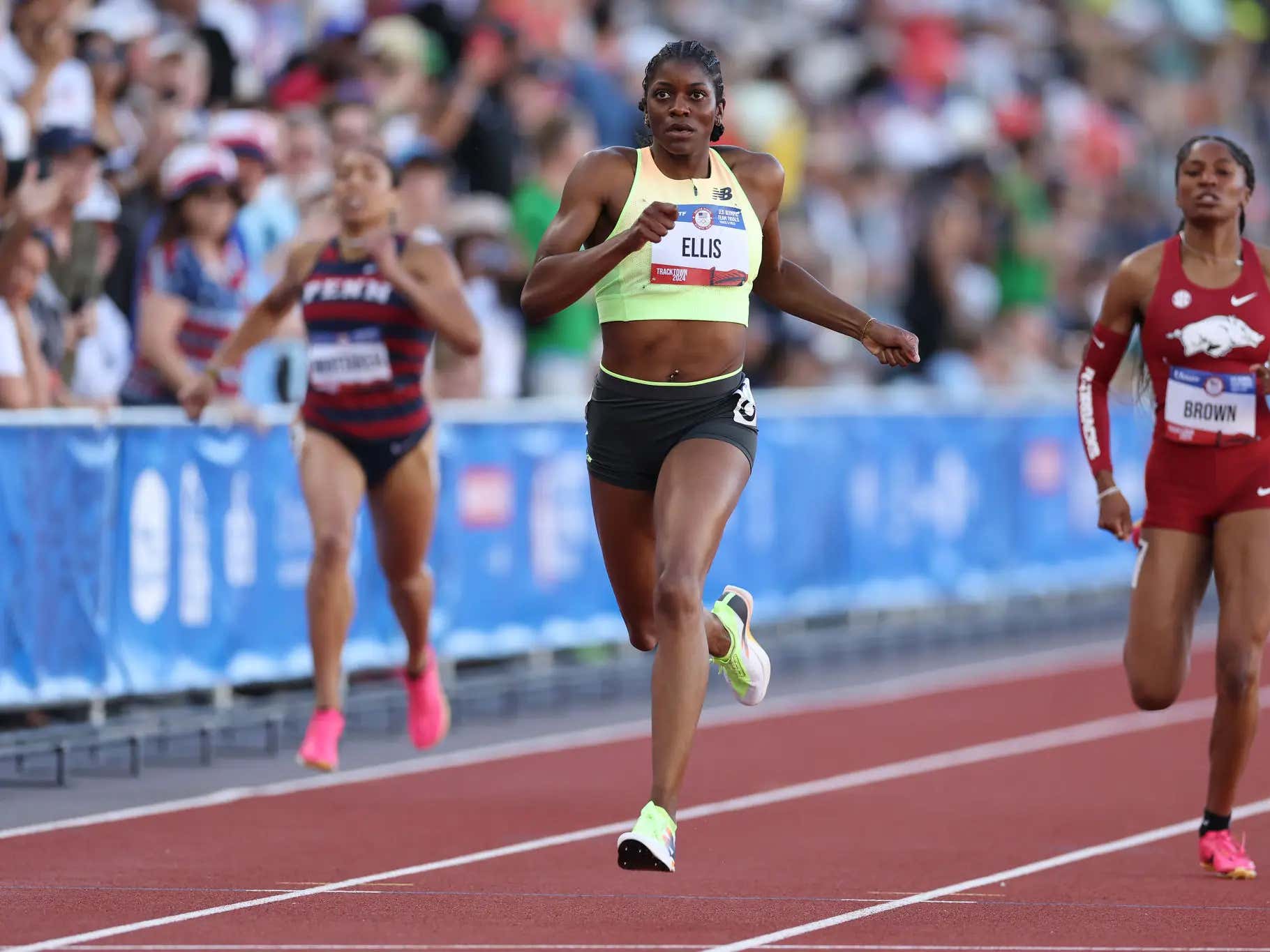 Get The Adrenaline Flowing: US Runner Kendall Ellis Got Locked In A ...