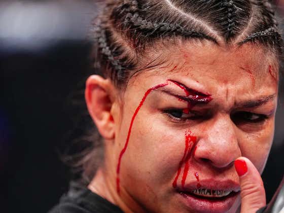 Mayra Bueno Silva Is Insane For Trying To Keep Fighting With This Cut ...