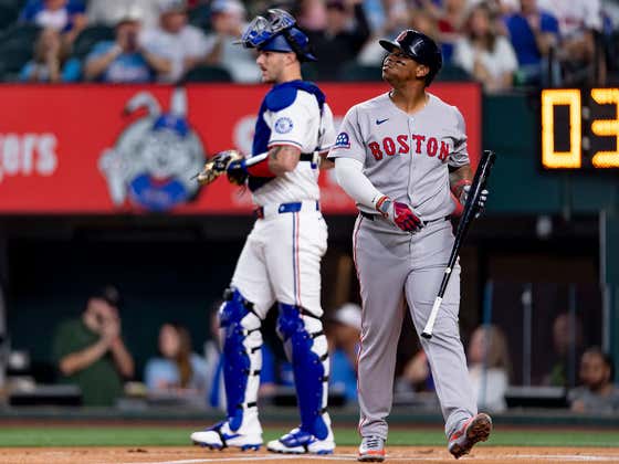 Congrats To Rafael Devers For Setting An MLB Record With 10 Strikeouts ...