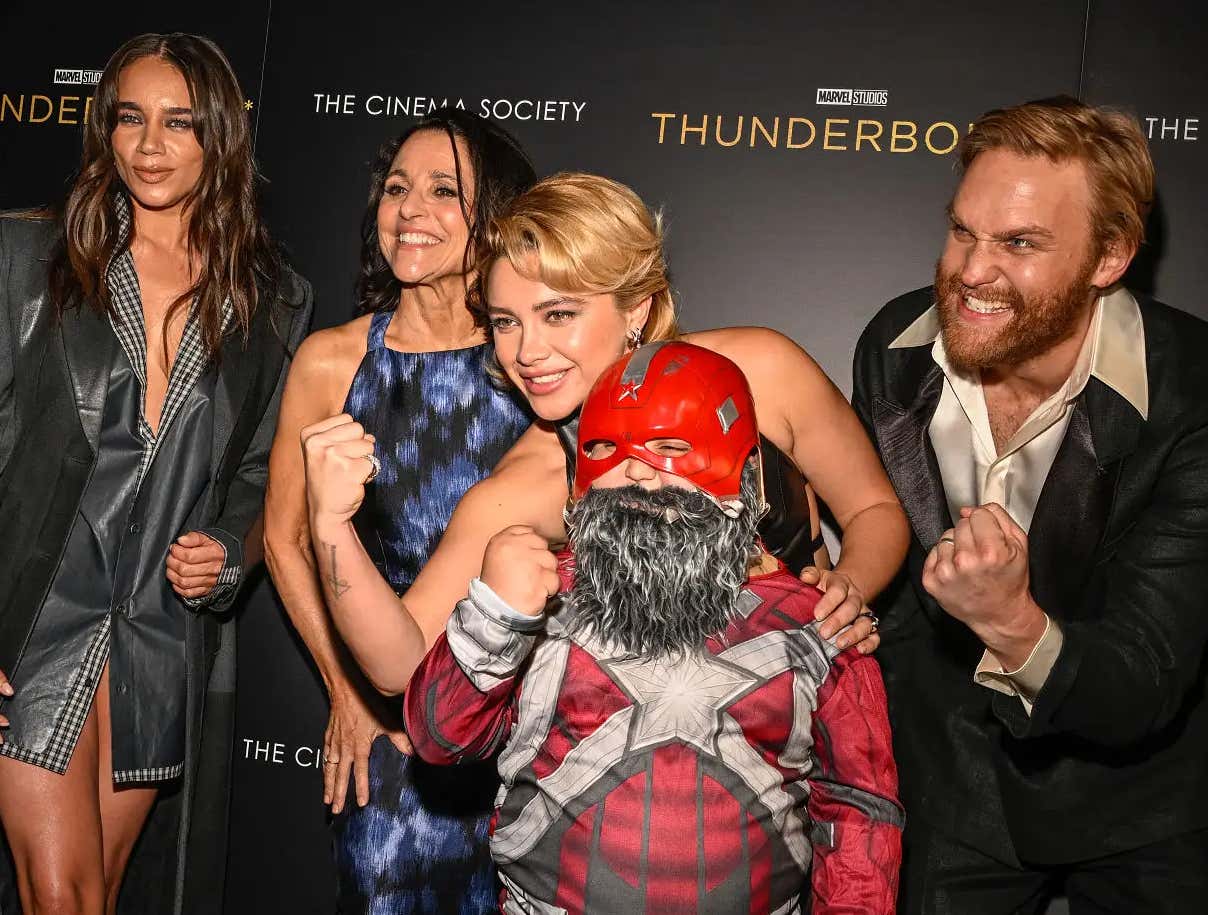 The Rizzler Surprised Florence Pugh And The Cast Of Thunderbolts* At ...