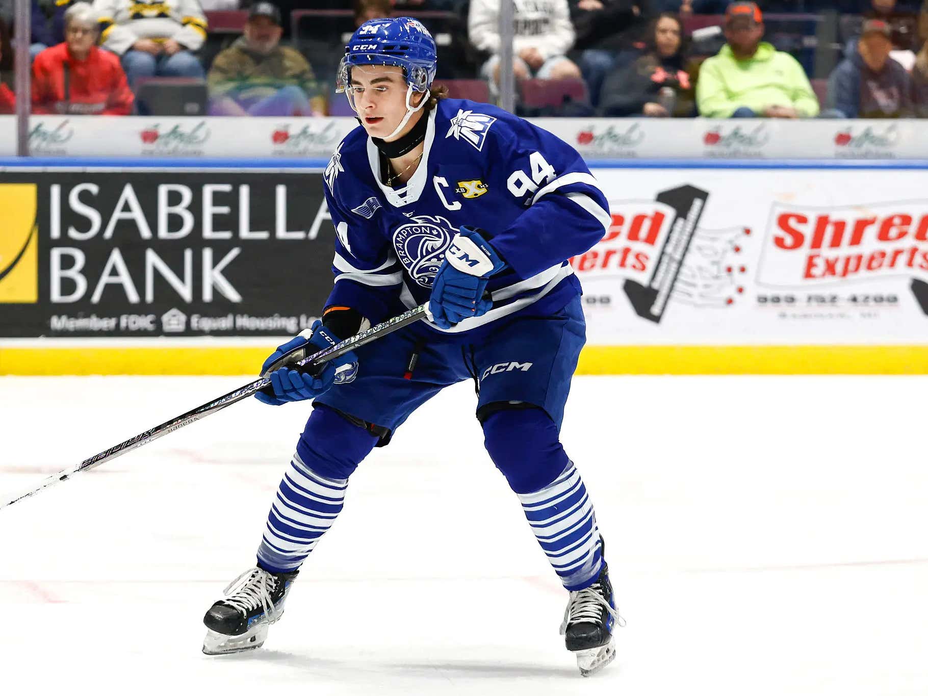 Philadelphia Flyers Add Some Serious Beef To The Lineup By Drafting Porter Martone With The 6th ...