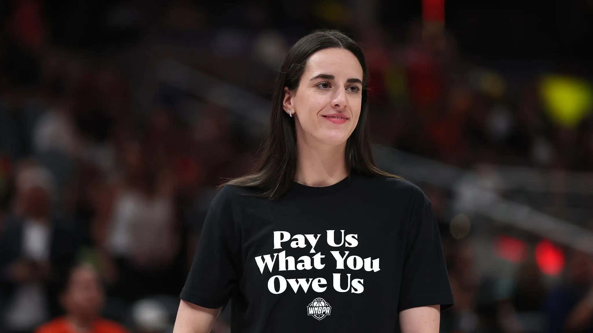 The WNBA All Stars Showed Up To Warmups Wearing "Pay Us What You Owe Us ...