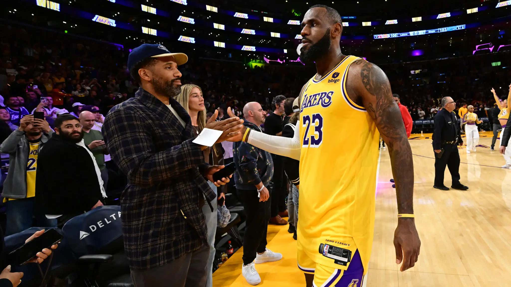 The Picture Of LeBron And Nikola Jokic's Agent Meeting On A Yacht In France Was To Discuss Plans ...