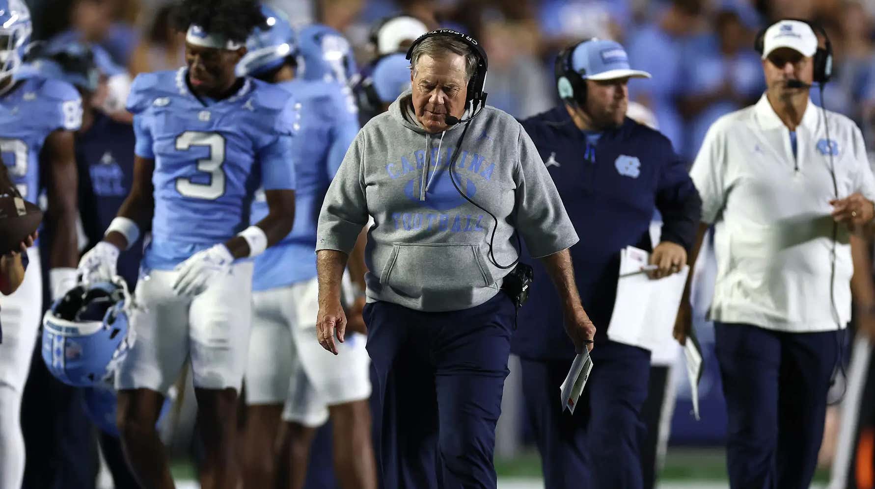 Chapel Hell: North Carolina Throttled in Bill Belichick's Opener ...