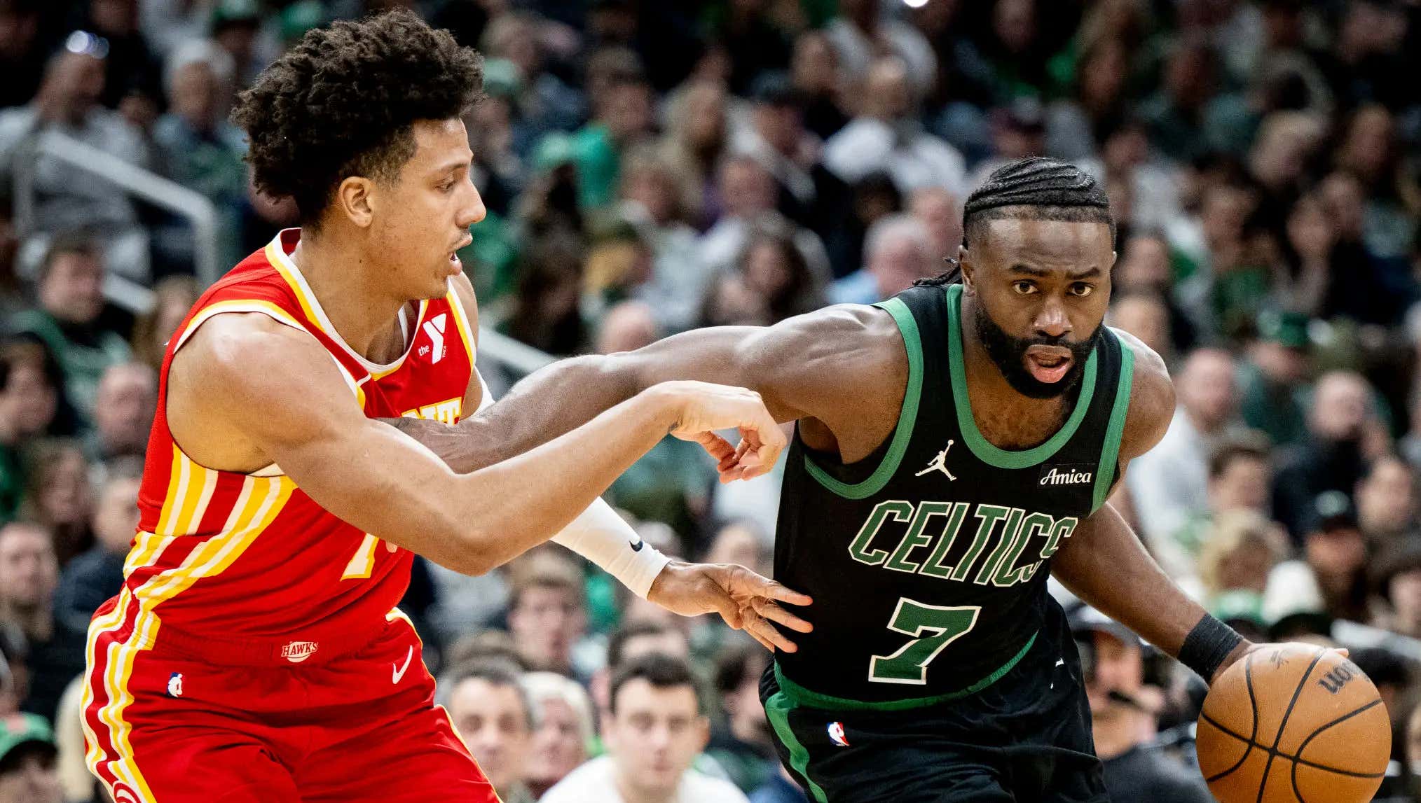 The Celtics Offseason From Hell Continues As Jaylen Brown Entertains The Idea Of One Day Playing ...