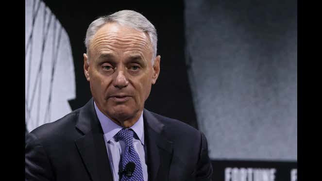 Things No One Wants - Rob Manfred Says That They Have Considered A ...