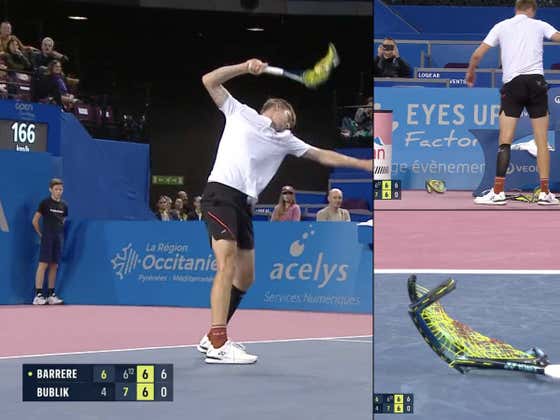 WATCH: There Was A Spectacular Temper Tantrum In Tennis Today Featuring ...