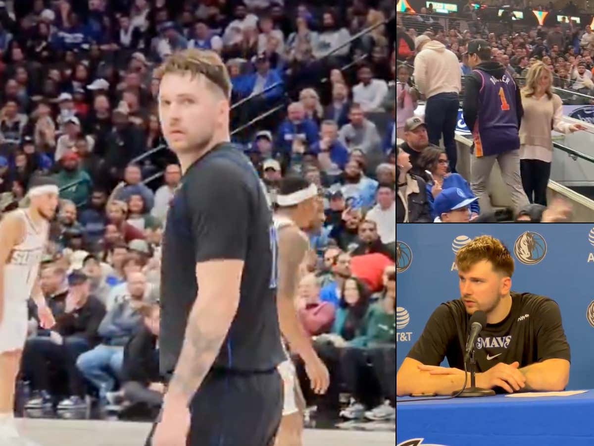 Soft As Shit: Luka Got A Suns Fan Ejected For Yelling 'Get Your Ass On The Treadmill', Thinks A ...