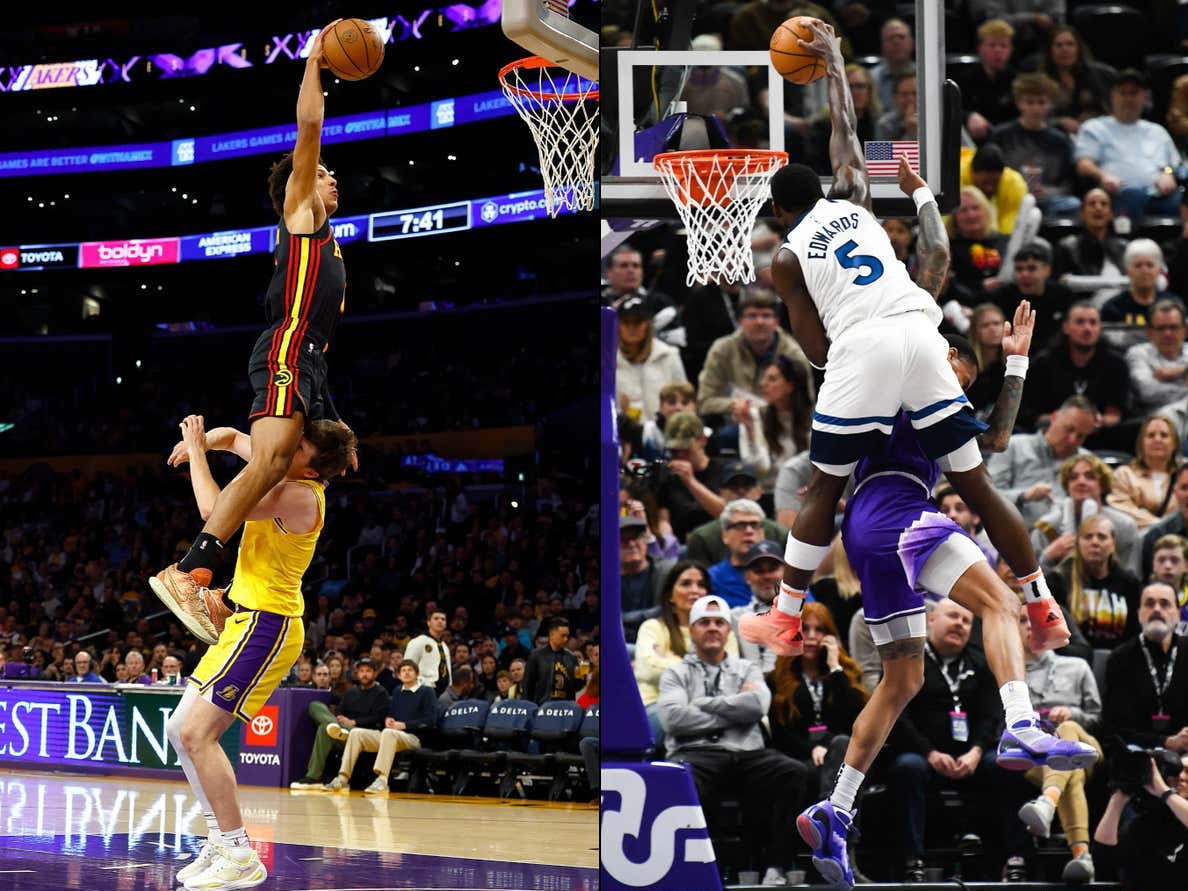 Embrace Debate: Who Had The Better Poster Dunk, Anthony Edwards ...