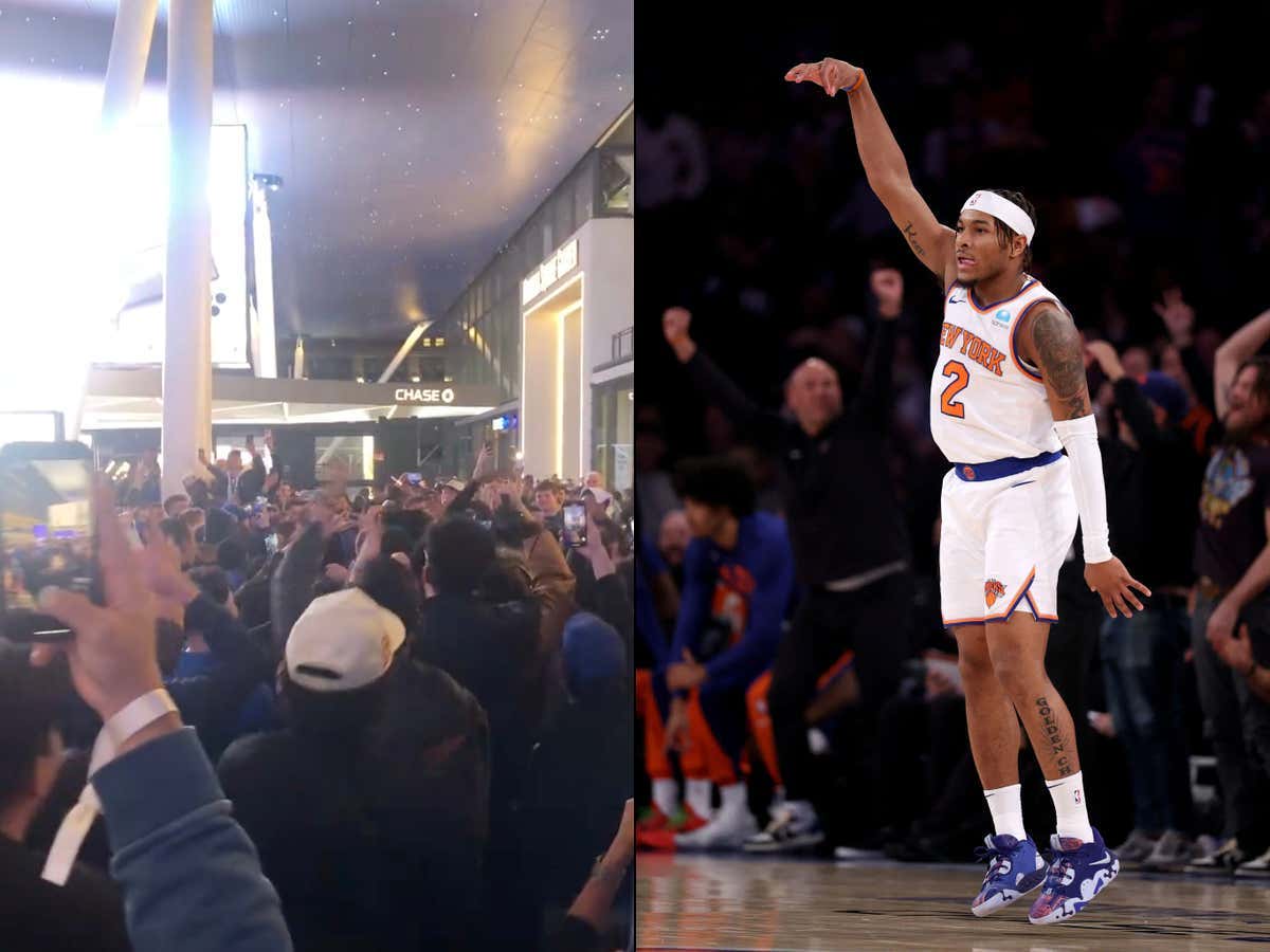 Knicks Drop A Deuce On The Sixers In Game 1 And The Streets Outside MSG ...