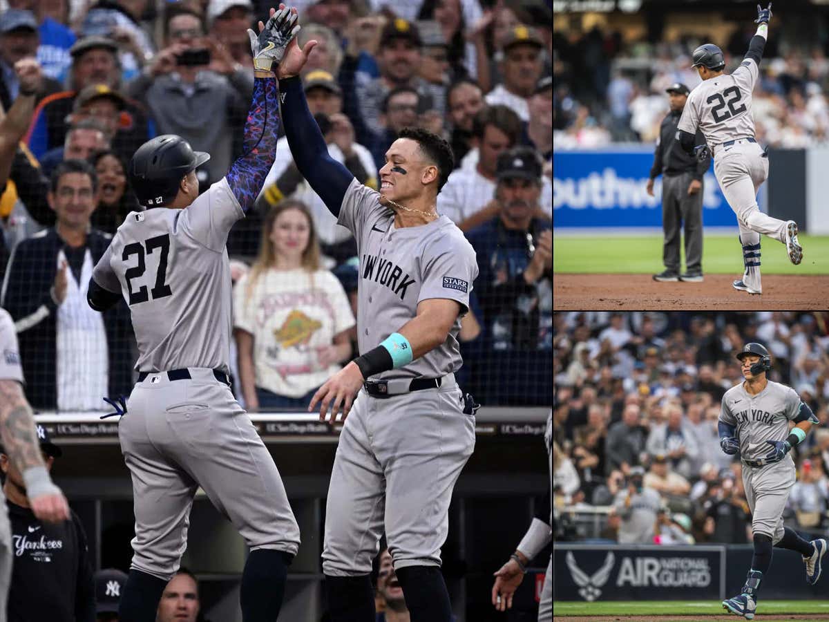 Juan Soto, Aaron Judge, And Giancarlo Stanton All Hitting Bombs In The Same Inning Last Night ...