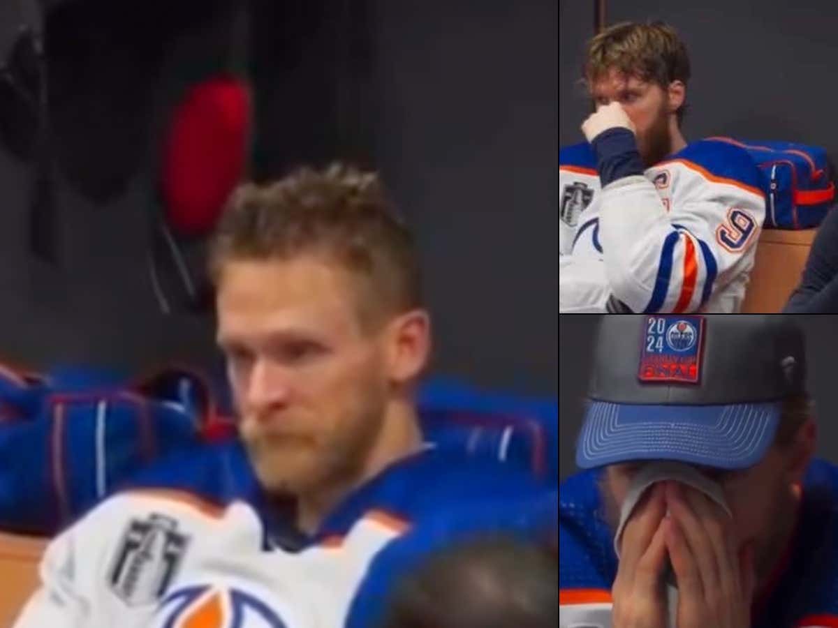 The Video Of The Oilers Lockerroom After Losing Game 7 Of The Stanley ...