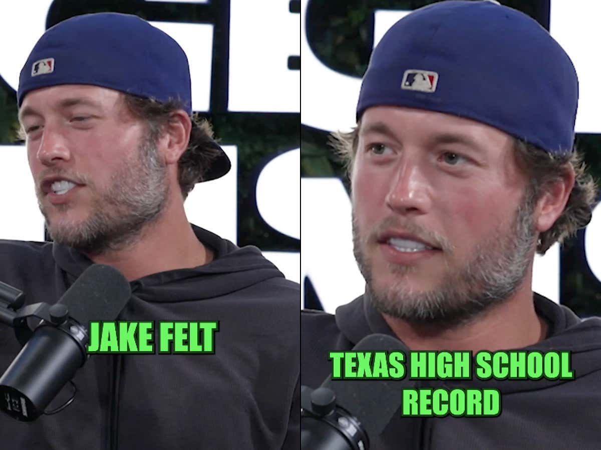 Wild: Matthew Stafford Was High School Teammates With...Jake Feldt ...