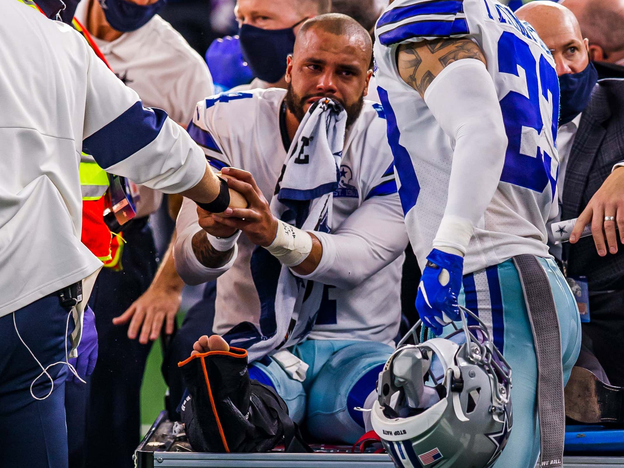 Dak Prescott Tried to Slam His Dislocated Ankle Back Into Place On The ...