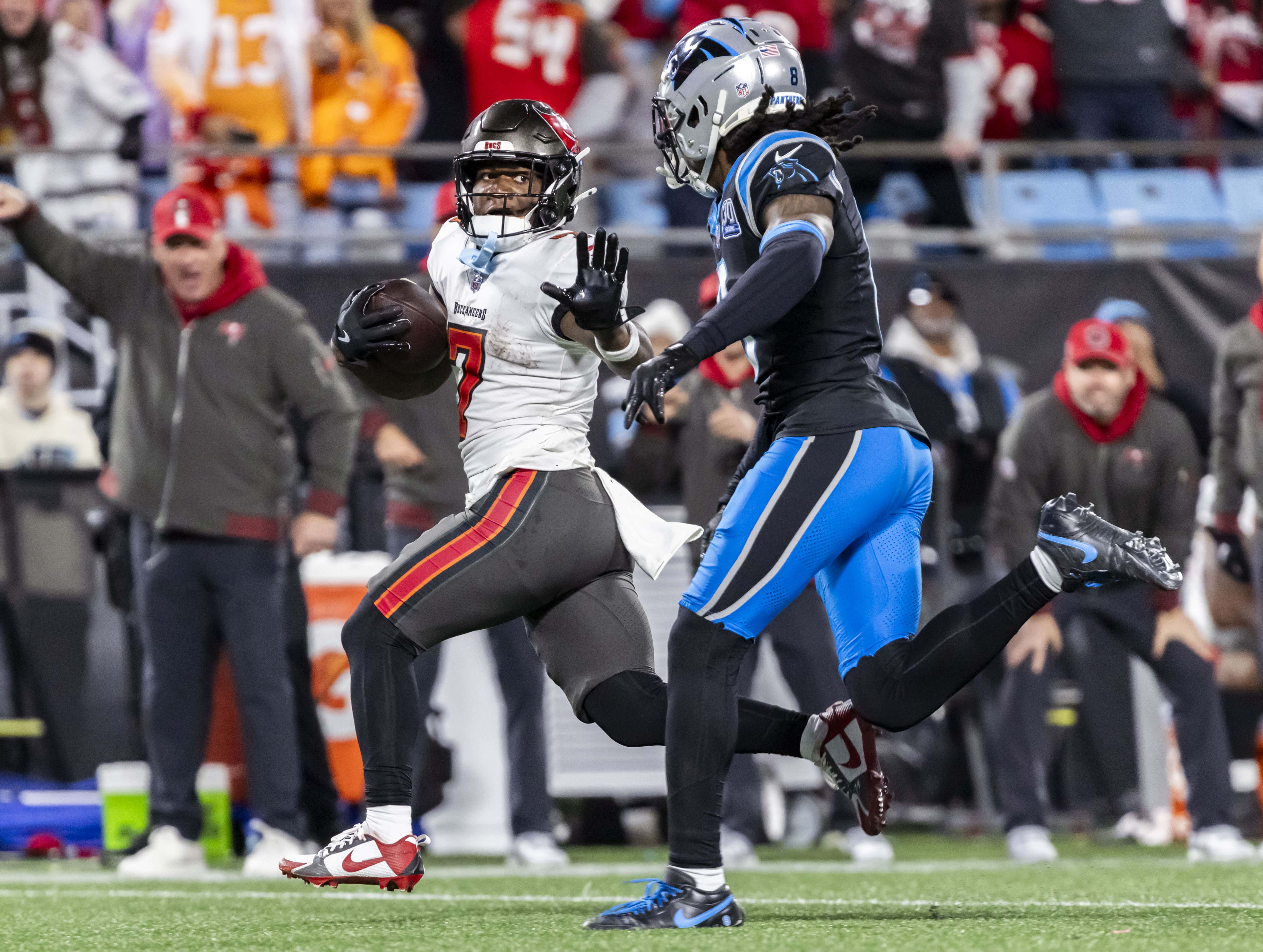 Bucky Irving, Who Now Leads All NFL Rookies In Total Yards, Puts The ...