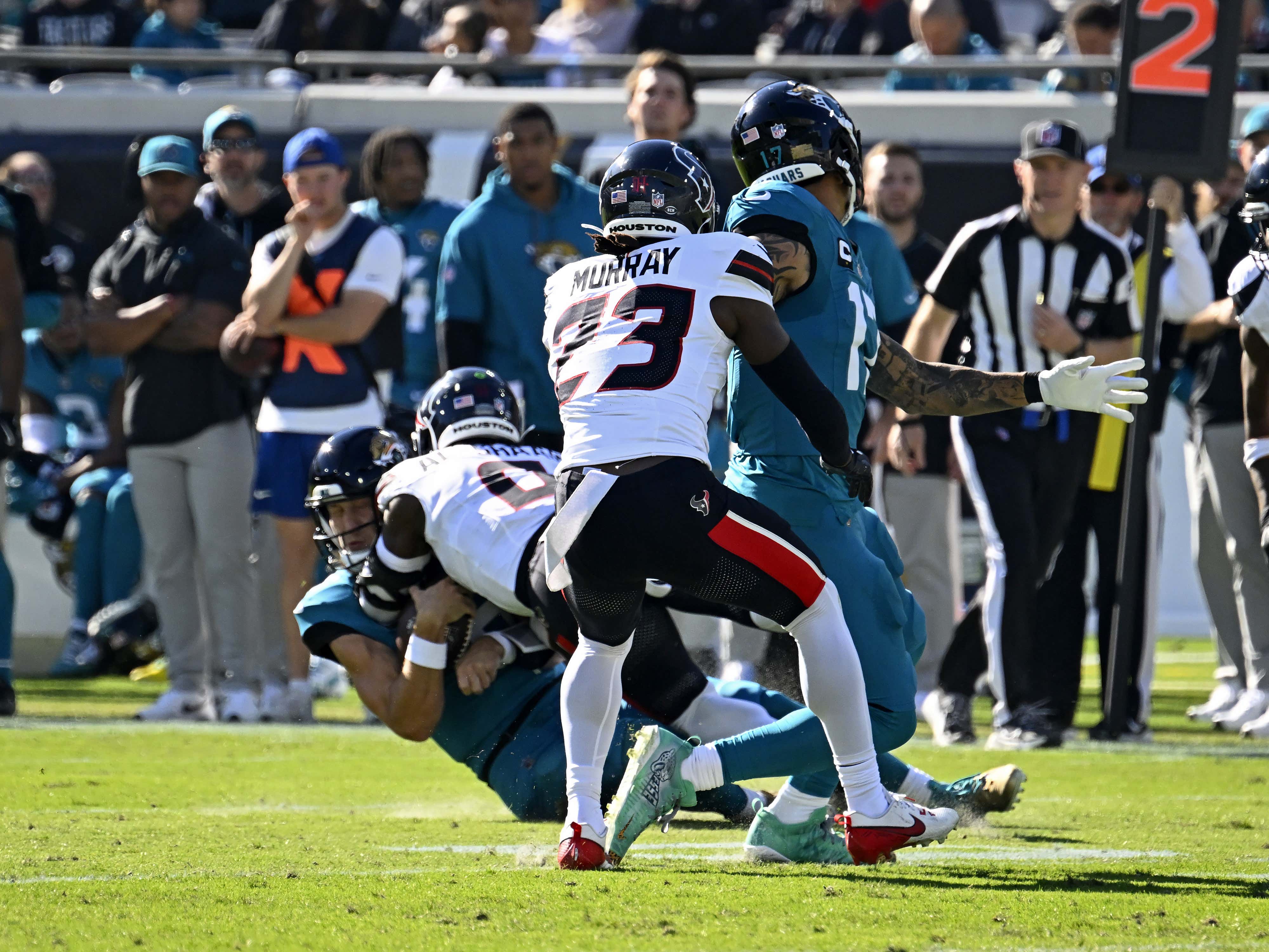 After Azeez Al-Saair's Vicious Hit on Trevor Lawrence it's Time for a ...