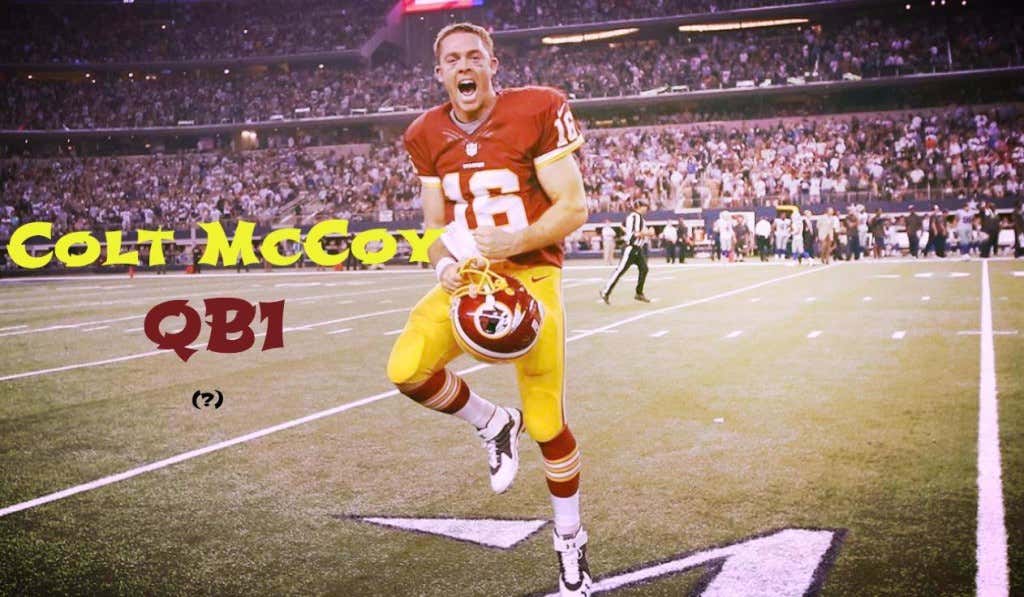 Colt McCoy, Starting QB Watch: Day 1 | Barstool Sports
