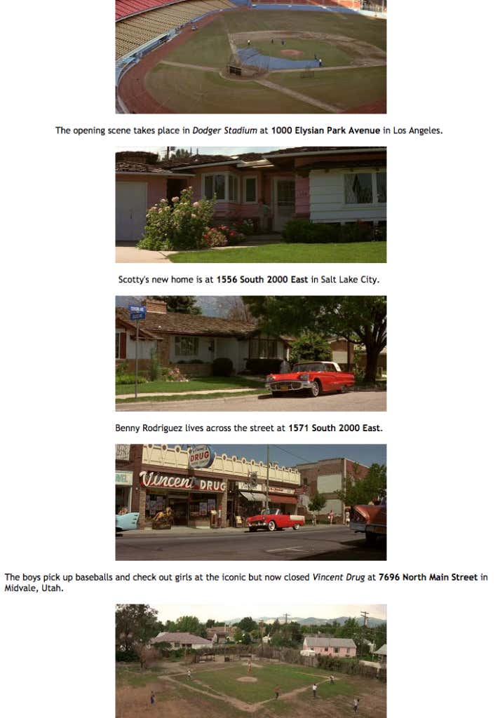 Finding Out "The Sandlot" Was Filmed In Utah Just Ruined My Weekend ...