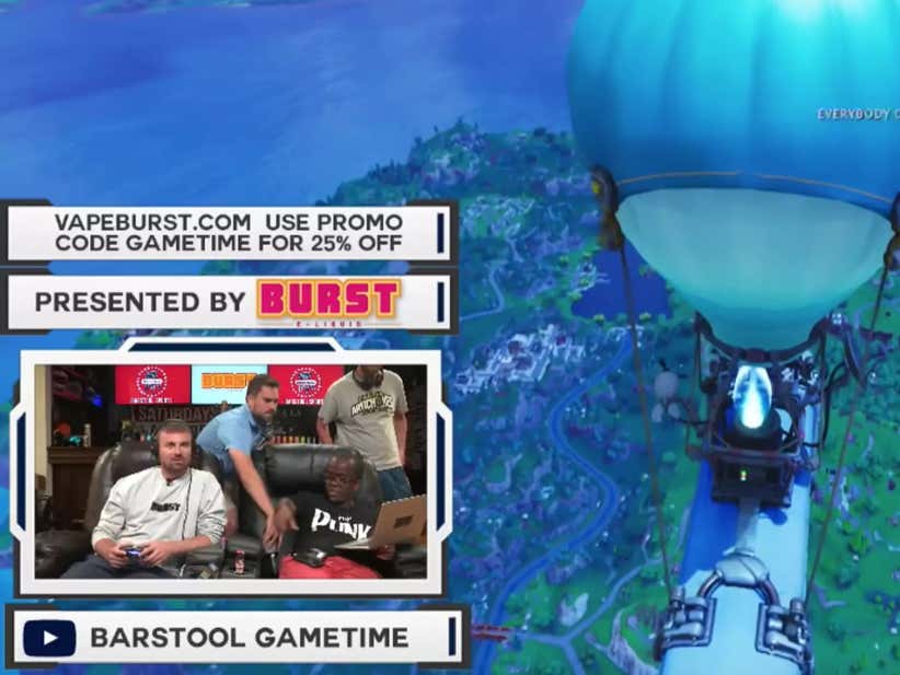 Friday Afternoon Fornite At Barstool HQ With The Crew - MANHUNT EDITION ...