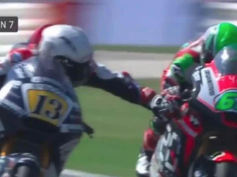 High Speed Road Rage - Motocross Racer Squeezes A Dude's Brakes While ...