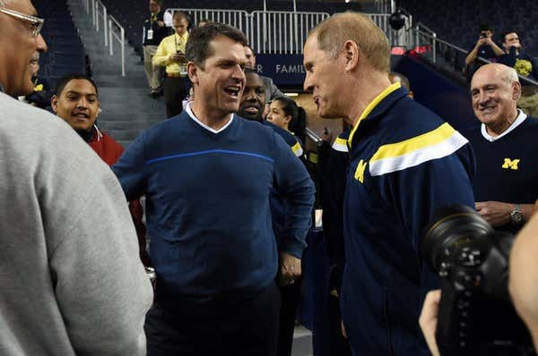 Of Course Jim Harbaugh Wants To See John Beilein's Heart Surgery Scar ...
