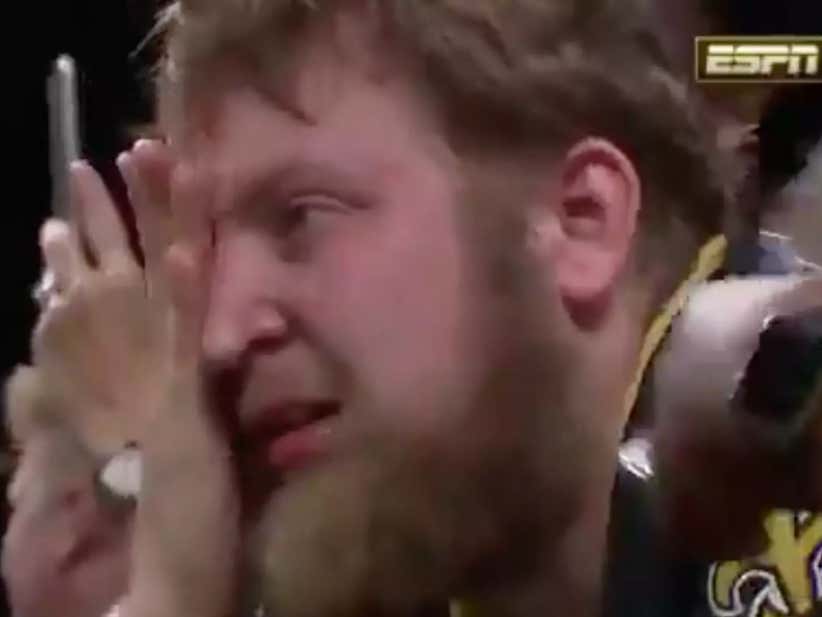 Is It Okay To Be The Man Caught Crying After Drew Brees Broke The ...