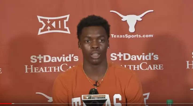 Get The Tissues Ready As Texas Basketball Star Andrew Jones Speaks For ...