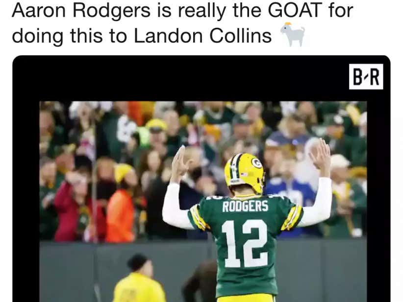 With Great Sadness I Concede That Aaron Rodgers Is Officially The GOAT ...