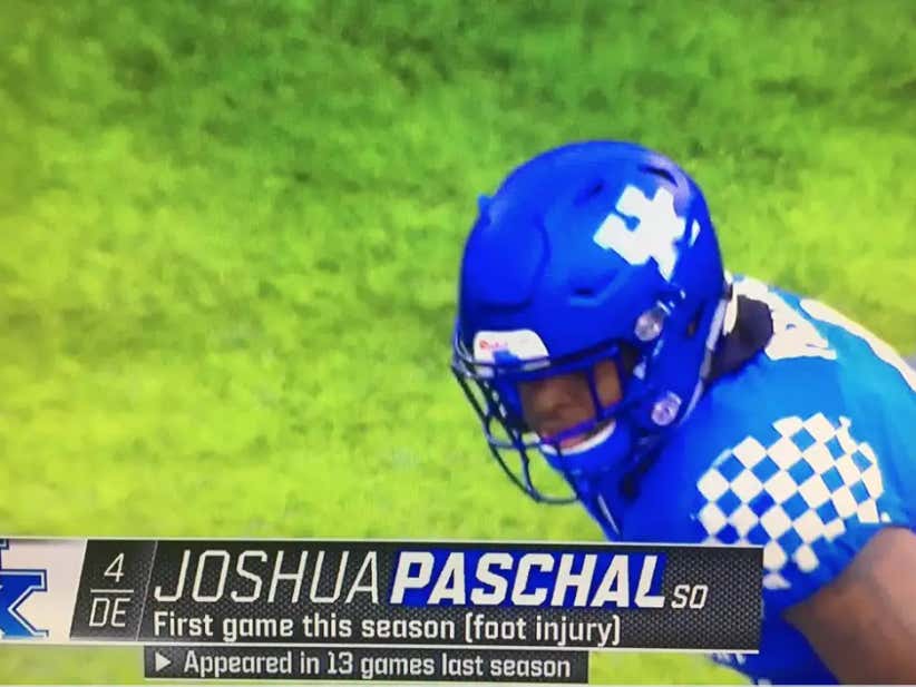 Best Story In Sports Today: Joshua Paschal Returns To Kentucky Football ...