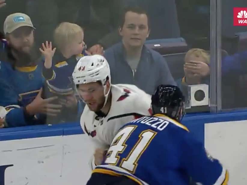 The Best Part Of The Tom Wilson Fight Was What Happened In The Crowd ...