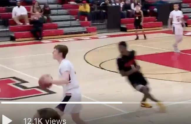 The Wildest Ending To A Basketball Game Last Night Happened At A High ...