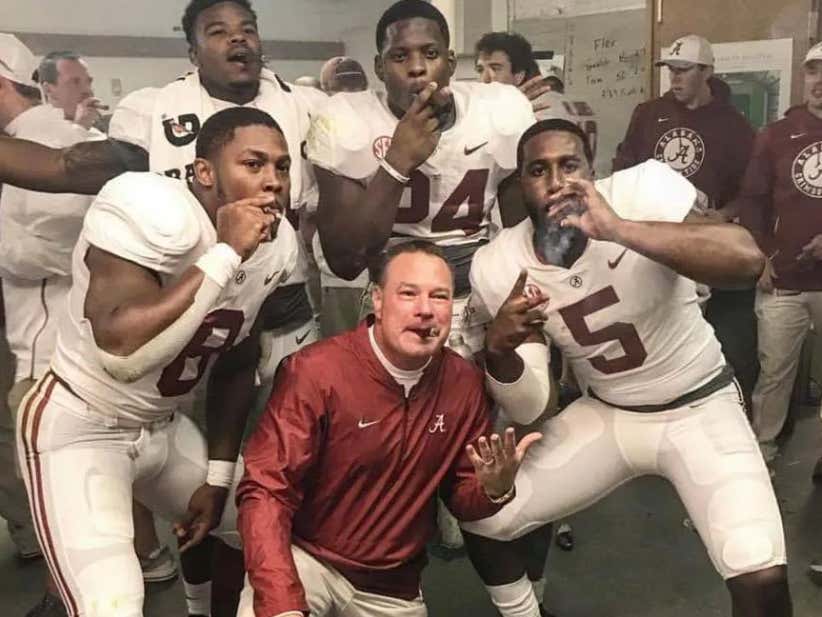 Nick Saban & Butch Jones Will Be The Only Coach On Alabama's Sidelines ...