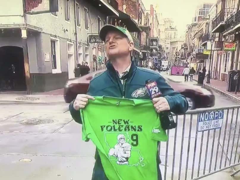 We've Got Philly Local News Reporters Ready To Rumble Saints Fans In ...