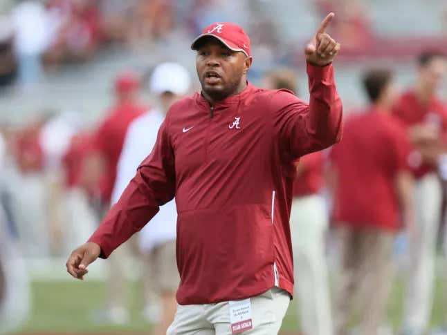 Josh Gattis Was Getting His "Butt Chewed Out" By Nick Saban When Jim ...