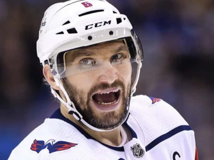 Ovi Now Has Led The League In Goals More Times Than Anyone Ever In NHL ...