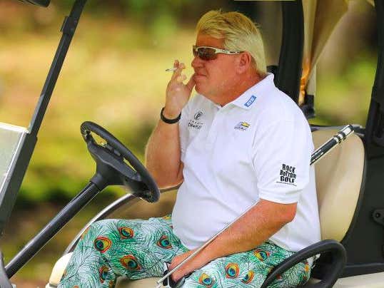 John Daly Gets To Use A Golf Cart At The PGA Championship Because He ...
