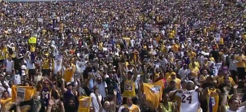 Massive Lebron James Protests Underway In LA | Barstool Sports