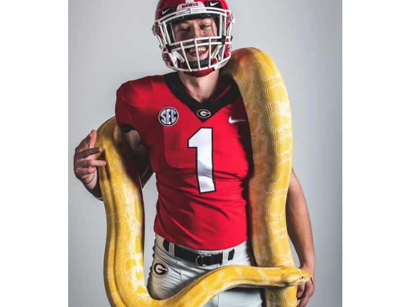 Latest College Football Recruiting Trend: Taking Pictures With Snakes ...