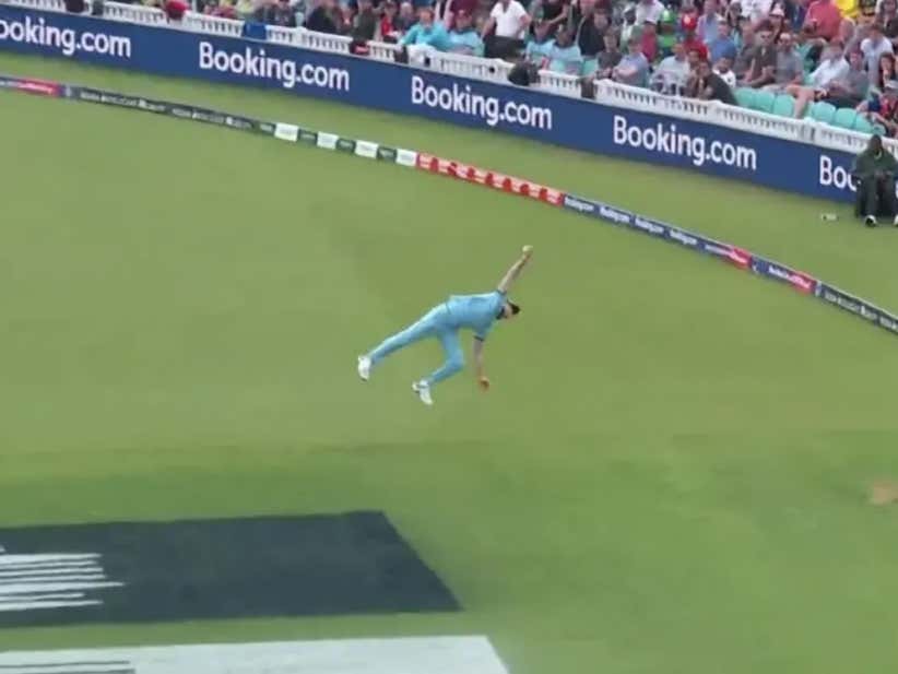 This Ben Stokes Catch From The Cricket World Cup Today Is One Of The ...