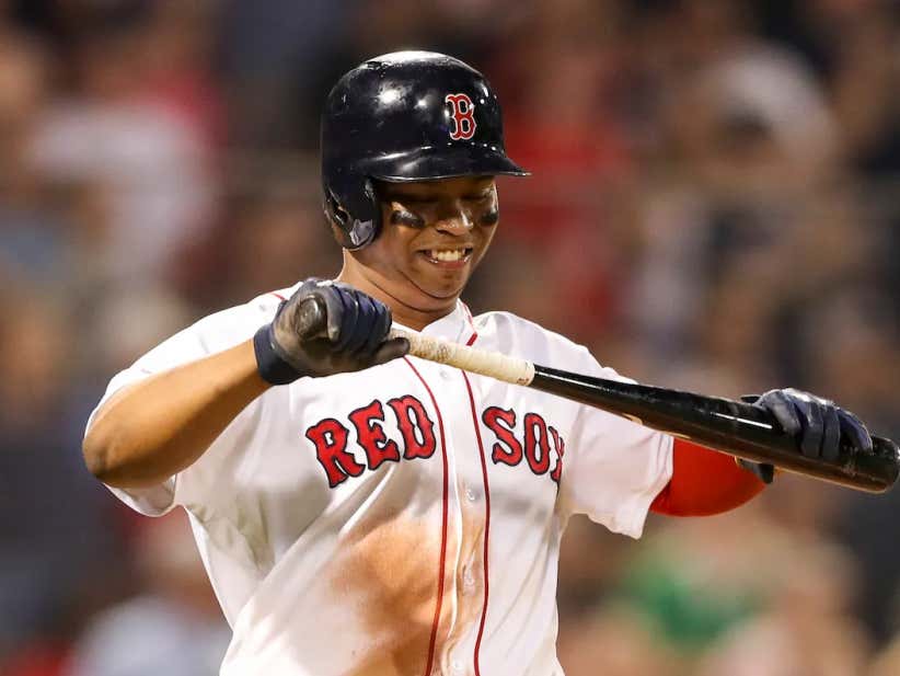 Red Sox Open Round Ii Against The Rays With A Big Ol Dick Tease