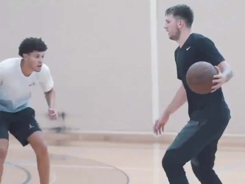 The First Luka Doncic Workout Video Has Hit The Internet And It Screams ...