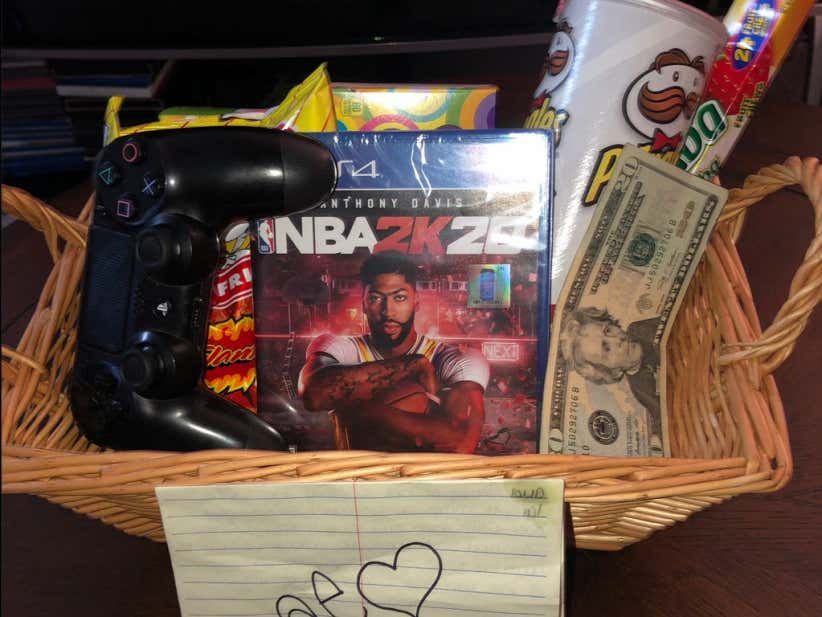 This 2K Gift Basket Is The Very Definition Of True Love | Barstool Sports